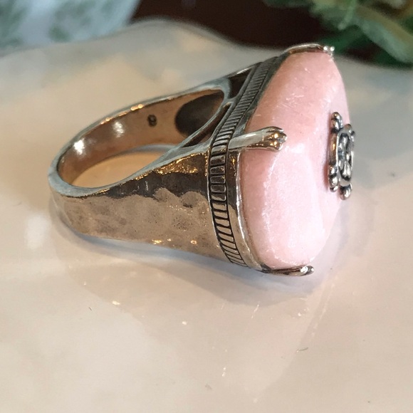 Silpada | Jewelry | Silpada Pink Soapstone Ring | Poshmark